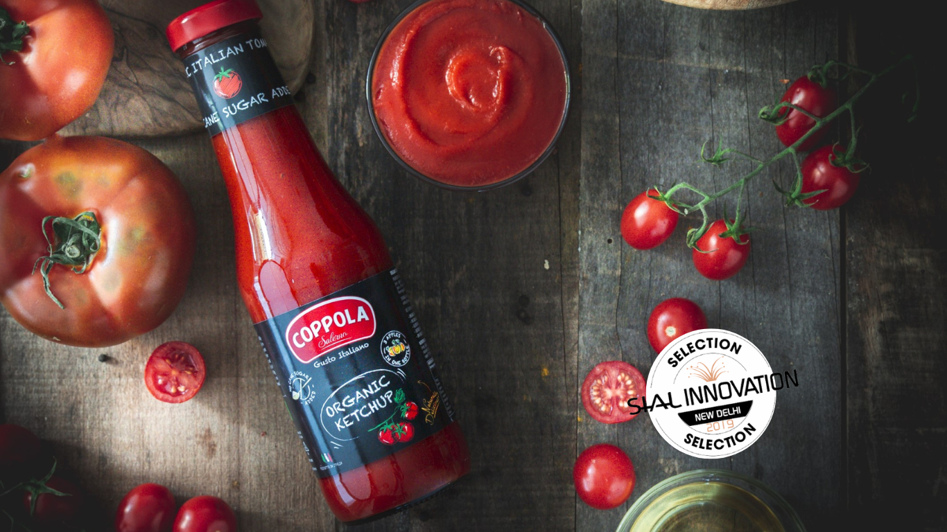 Coppola Organic Ketchup named Finalist at Sial Innovation India! - Gourmica