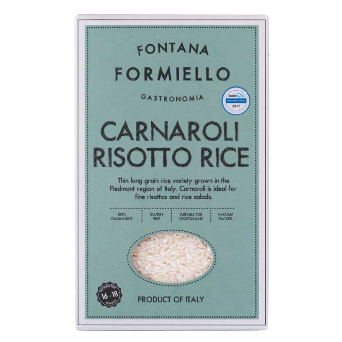 Fontana FORMIELLO Carnaroli Risotto Rice (6x1Kg) - Gourmica